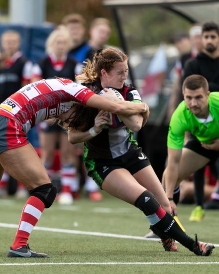 Izzy Mayhew Harlequins Action Editorial Stock Photo - Stock Image ...