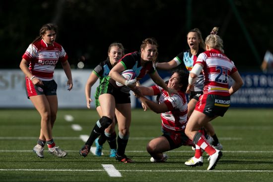 Izzy Mayhew Harlequins Action Editorial Stock Photo - Stock Image ...