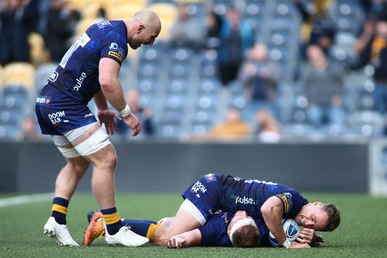 Joe Batley Worcester Warriors Celebrates After Editorial Stock Photo ...