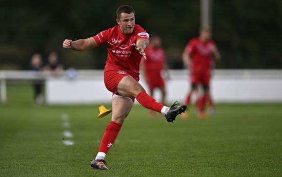 Russell Bennett Jersey Reds Kicks During Editorial Stock Photo - Stock ...