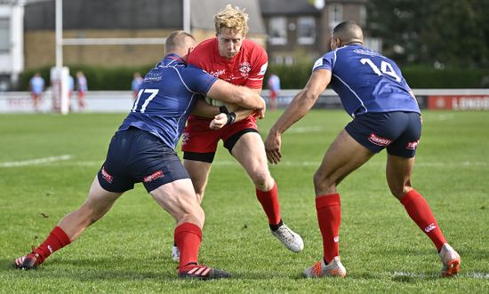Scott Van Breda Jersey Reds Tackled Editorial Stock Photo - Stock Image ...