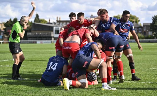 Simon Harding Referee Awards Try Alun Editorial Stock Photo - Stock ...