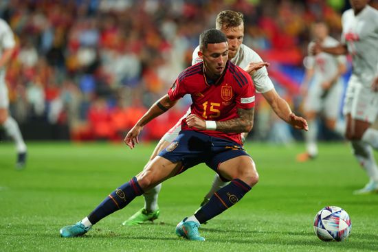 Yeremy Pino Spain Action During Uefa Editorial Stock Photo - Stock ...