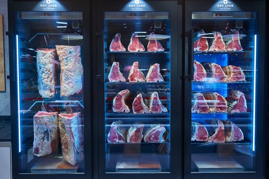 Dryage Meat Fridge Rewe Center Tonndorfer Editorial Stock Photo - Stock ...