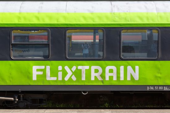 Flixtrain Logo On Train Main Station Editorial Stock Photo - Stock ...