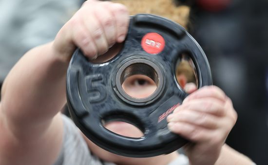 Cara Hope During Gym Session Ahead Editorial Stock Photo - Stock Image ...