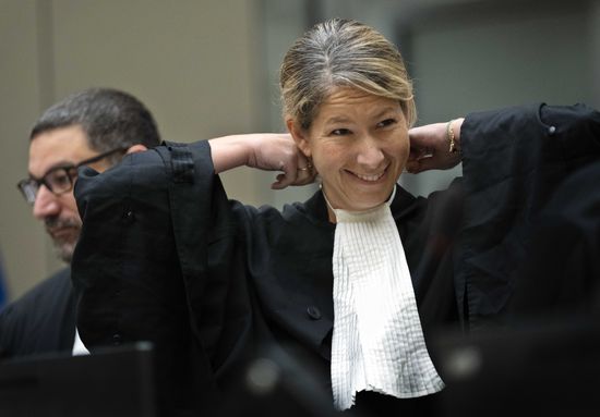 Chief Lawyer Jennifer Naouri Preparing Trial Editorial Stock Photo ...