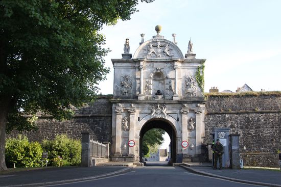 Commando Base Entrance Plymouth England Britain Editorial Stock Photo ...