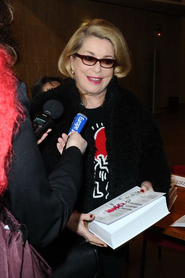 Catherine Deneuve Attending Launch Book Le Editorial Stock Photo ...