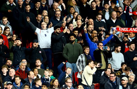 England Fans Chant Editorial Stock Photo - Stock Image | Shutterstock