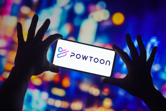 This Photo Illustration Powtoon Logo Seen Editorial Stock Photo - Stock ...