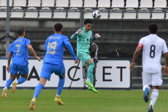 Masato Sasaki Japan U21 During Uefa Editorial Stock Photo - Stock Image ...