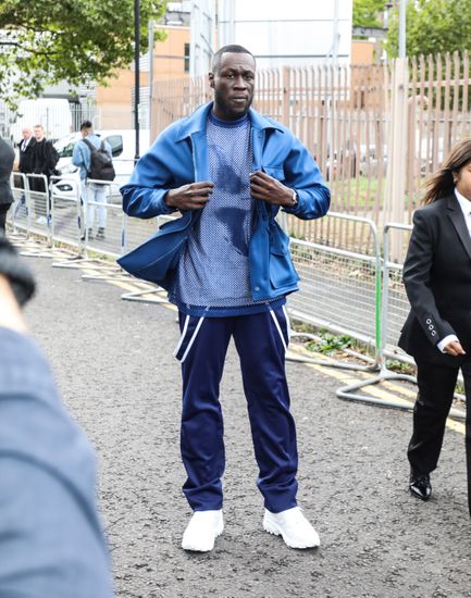 Stormzy Seen Outside Burberry Show London Editorial Stock Photo - Stock ...