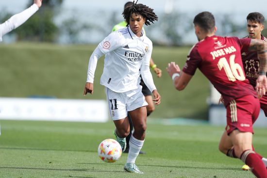 Peter Gonzalez Rm Castilla Football Soccer Editorial Stock Photo ...