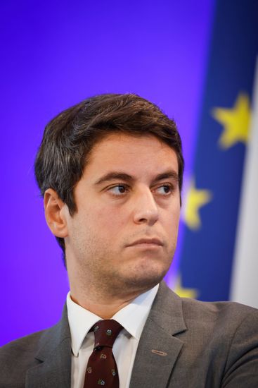 Gabriel Attal Deputy Minister Public Accounts Editorial Stock Photo ...