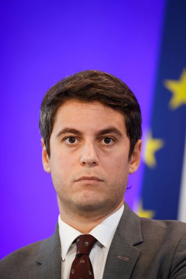 Gabriel Attal Deputy Minister Public Accounts Editorial Stock Photo ...