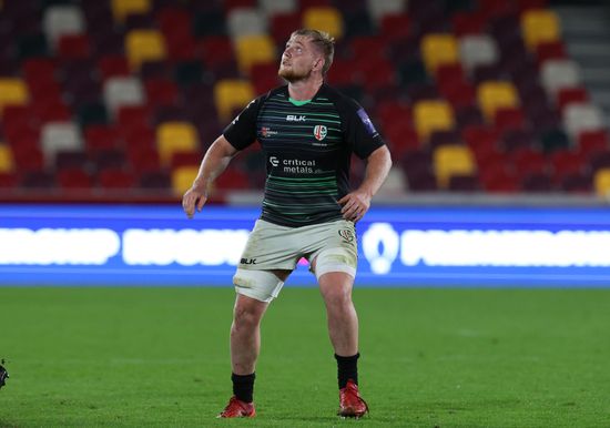 Hallam Chapman London Irish During Premiership Editorial Stock Photo ...