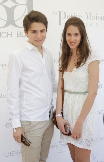 Joy Desseigne Axel Perier Attending Brunch Editorial Stock Photo ...