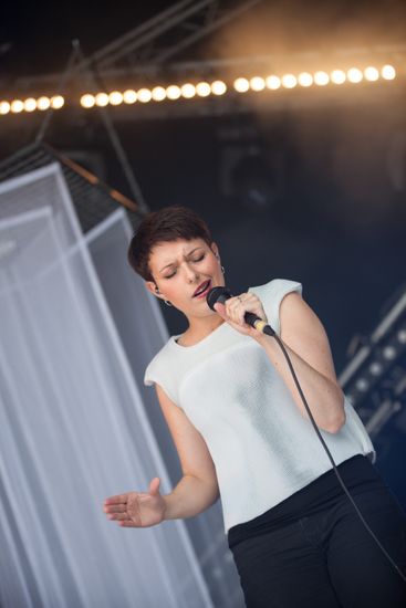 Mesparrow Performs During Eurockeennes Music Festival Editorial Stock ...