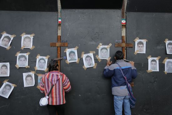 Protesters Look Through Fences During Demonstration Editorial Stock ...