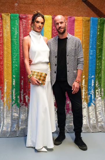Alessandra Ambrosio Cameron Saul Attend Bottletop Editorial Stock Photo ...
