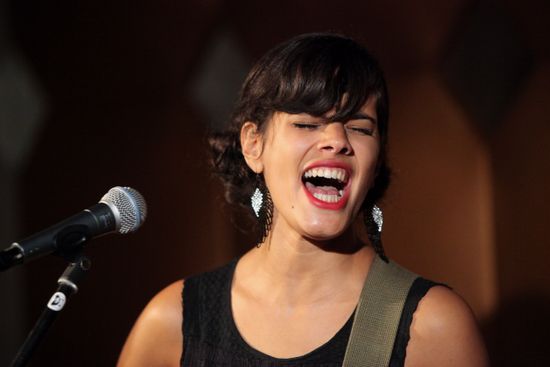 Exclusive Sarah Manesse Performs Live Paname Editorial Stock Photo ...