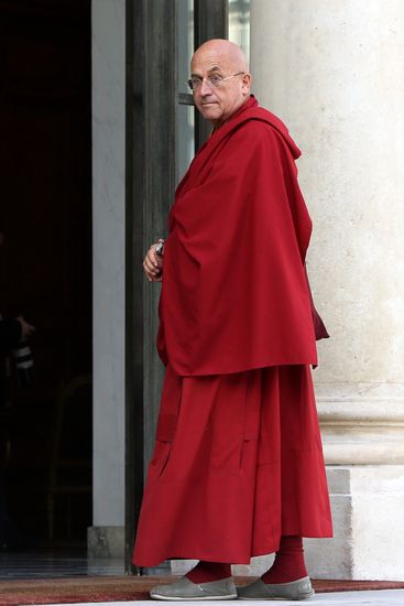 French Buddhist Monk Matthieu Ricard Arriving Editorial Stock Photo ...