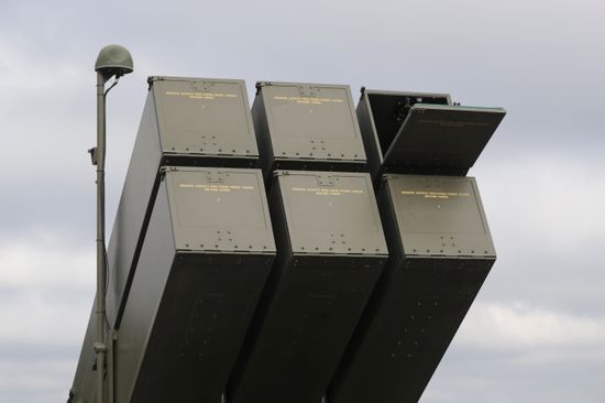 Spanish Army Air Defence Systems Nasams Editorial Stock Photo - Stock ...
