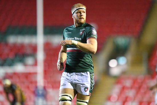 Leicester Tigers Back Row Tom Manz Editorial Stock Photo - Stock Image ...