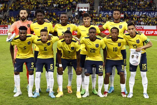 Ecuador Goalkeeper Hernan Galindez Jackson Porozo Editorial Stock Photo ...