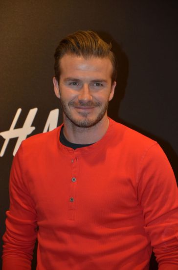 David Beckham Attends Launch His Hm Editorial Stock Photo - Stock Image ...