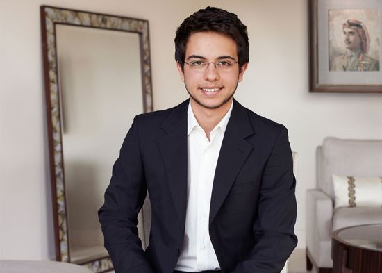 Jordans Crown Prince Hussein Bin Abdullah Editorial Stock Photo - Stock ...