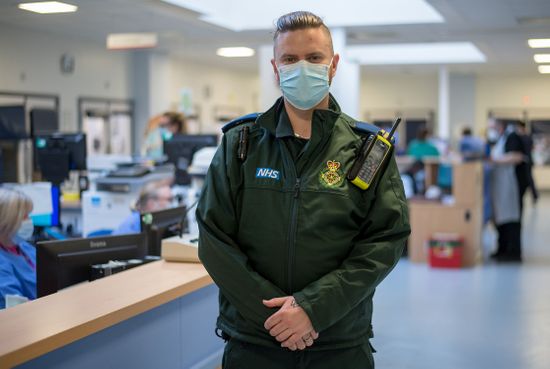 Luke Dodd 33 London Ambulance Service Editorial Stock Photo - Stock ...