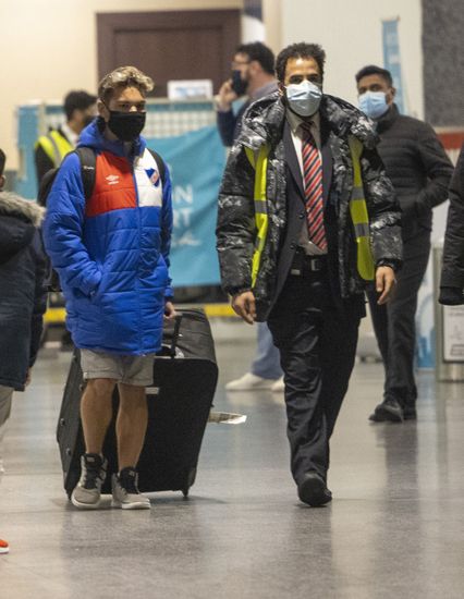 Quarantine Air Travellers Passengers Arriving Madrid Editorial Stock ...
