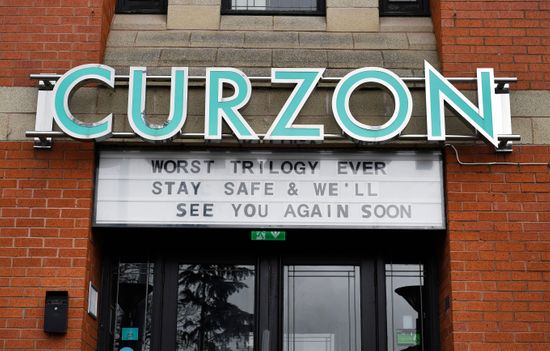Funny Sign Curzon Cinema Knutsford Cheshire Editorial Stock Photo ...