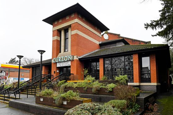 Funny Sign Curzon Cinema Knutsford Cheshire Editorial Stock Photo ...