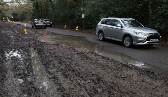 Mud On Path On Church Road Editorial Stock Photo - Stock Image ...