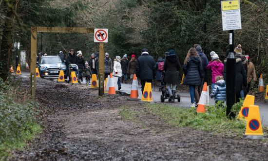 Mud On Path On Church Road Editorial Stock Photo - Stock Image ...