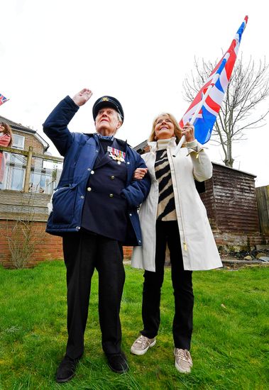 Colin Bell Dfc 85th Anniversary Spitfire Editorial Stock Photo - Stock ...