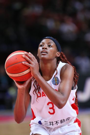 Japans Stephanie Mawuli During 2022 Fiba Editorial Stock Photo - Stock ...