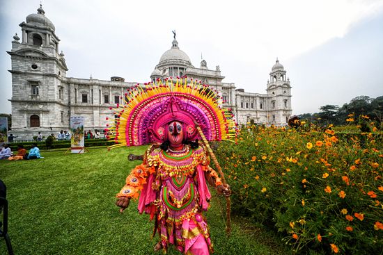 Chhau Artist Seen Getting Ready Chhau Editorial Stock Photo - Stock ...