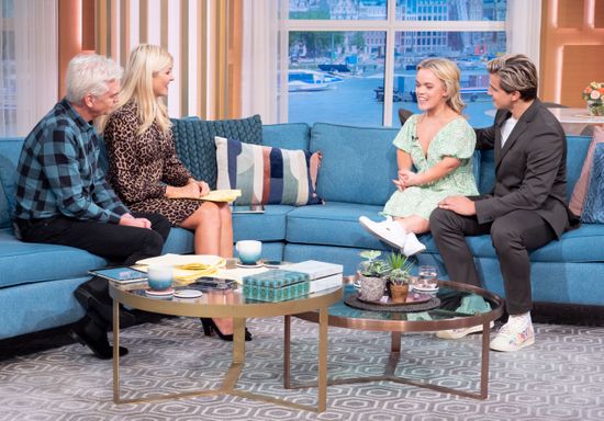 Phillip Schofield Holly Willoughby Ellie Simmonds Editorial Stock Photo ...