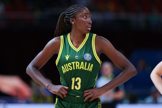 Ezi Magbegor Australia Looks On During Editorial Stock Photo - Stock ...