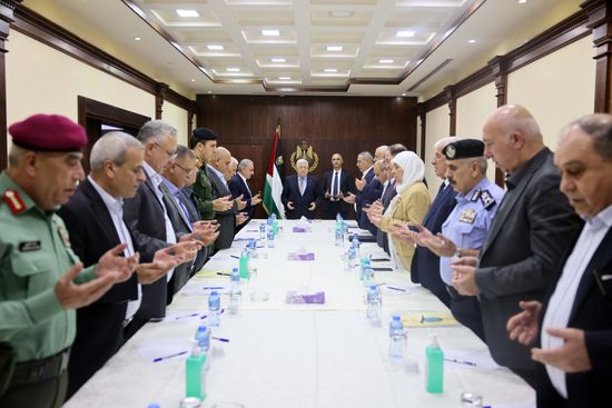 Palestinian President Mahmoud Abbas Meets Leaders Editorial Stock Photo ...