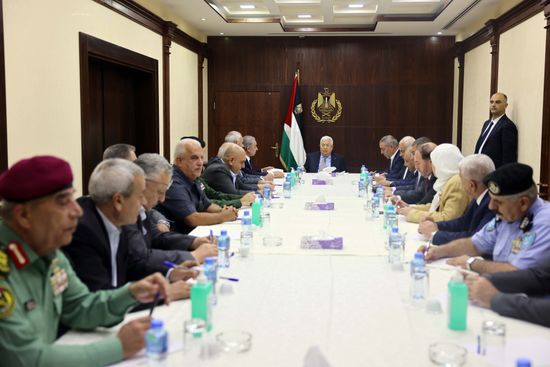 Palestinian President Mahmoud Abbas Meets Leaders Editorial Stock Photo ...