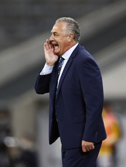 Ecuador Coach Gustavo Alfaro During International Editorial Stock Photo ...