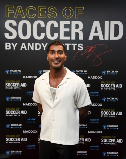 Lee Juggurnauth Pictured Launch Faces Soccer Editorial Stock Photo ...