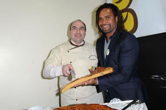 Christian Karembeu Visiting Andre Mignot Hospital Editorial Stock Photo ...