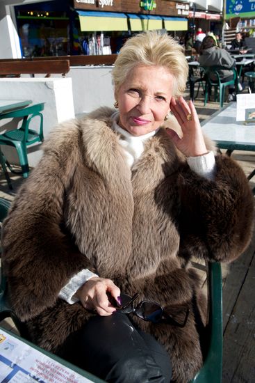 Exclusive Pierrette Bres Posing During Rire Editorial Stock Photo ...