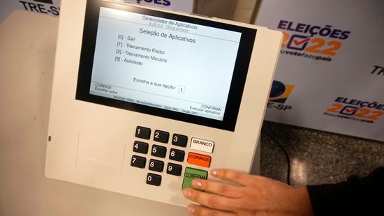 New Version Electronic Ballot Box Unit Editorial Stock Photo - Stock ...